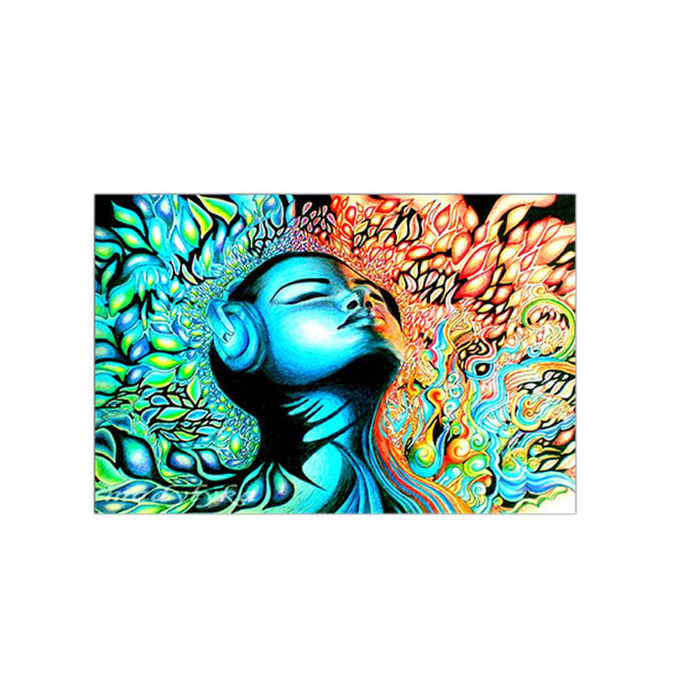 Buy Psychedelic Trippy Art Fabric Art Cloth Poster at affordable prices ...