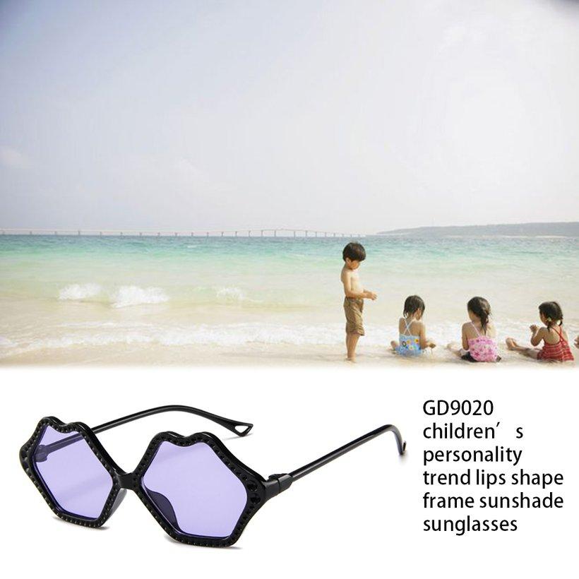 Buy KC Gd9020 Children'S Personality Trend Lips Shape Frame Sunshade ...