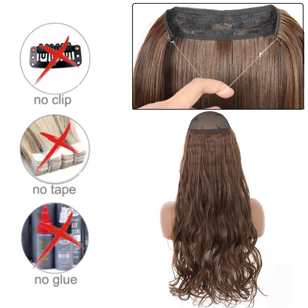 Buy MISS WIG 22inches Women's Natural Synthetic High Temperature ...