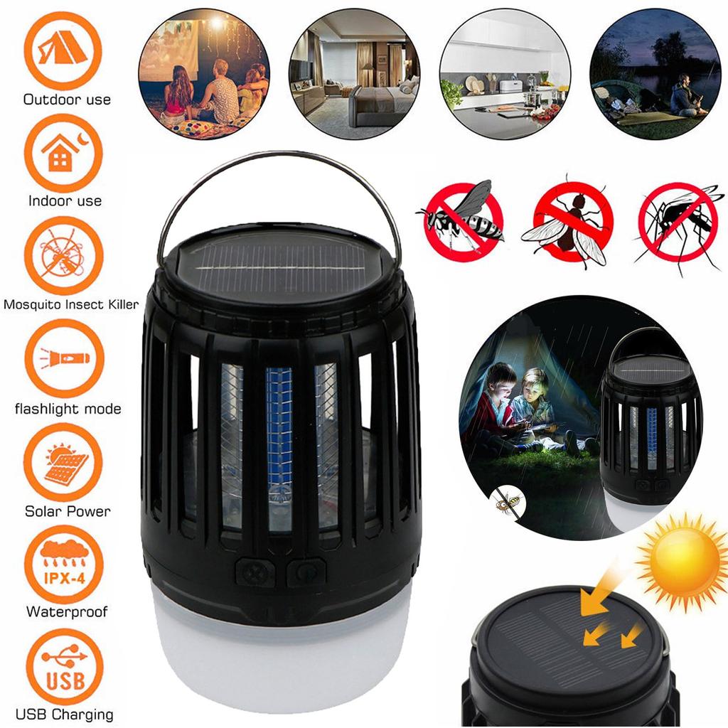 Buy Mosquito Lamp, Uv Led Mosquito Lamp Electric Insect Solar Camping ...