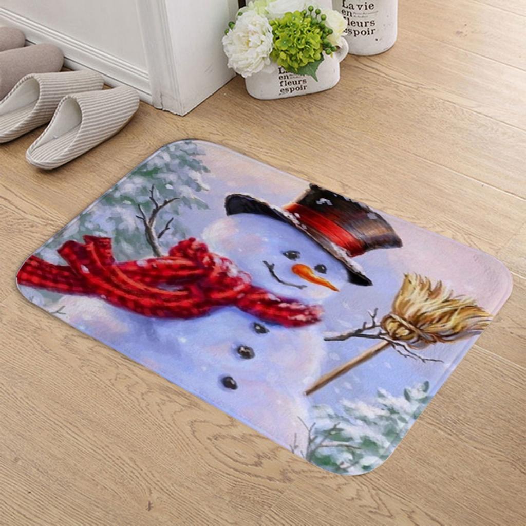 Buy 40*60cm New Design Merry Christmas Floor Mat Tapete Door Kitchen ...