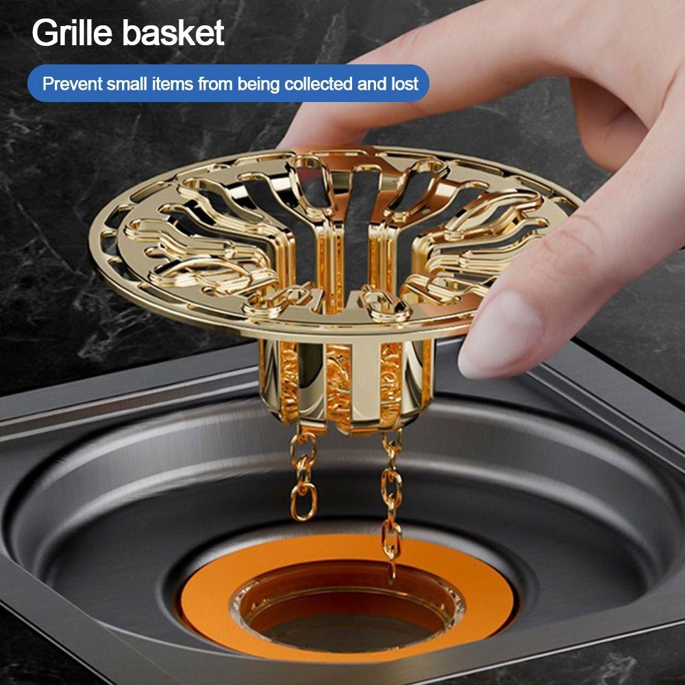 Anti Odor Floor Drain Core Creative Basin Drain Filter Shower Drainer ...