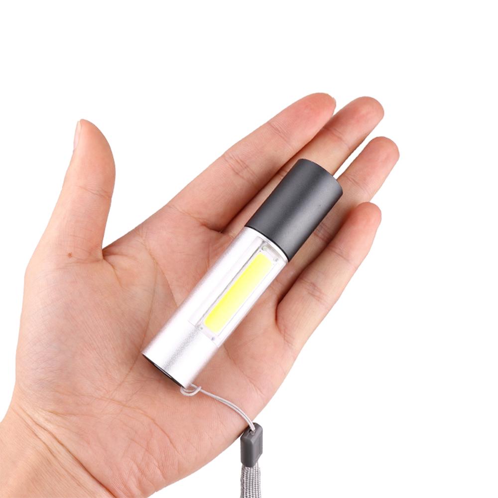 Powerful 8000LM USB Rechargeable LED Flashlight COB Torch Zoomable ...
