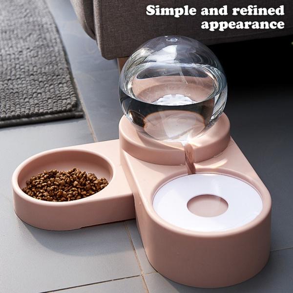Buy 1.8L New Bubble Pet Bowls Food Automatic Feeder Fountain Water ...