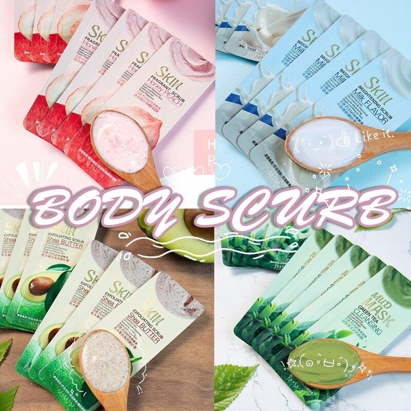 Buy Natural Body Scrub Cream Honey Peach Milk Scrub Cream Body & Face ...