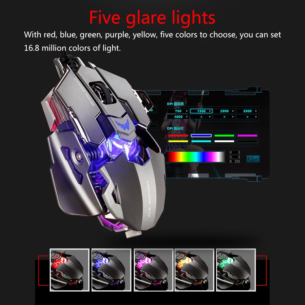 Buy Ice A GT650 E-sport Gaming Mouse Supports Playerunknown's ...