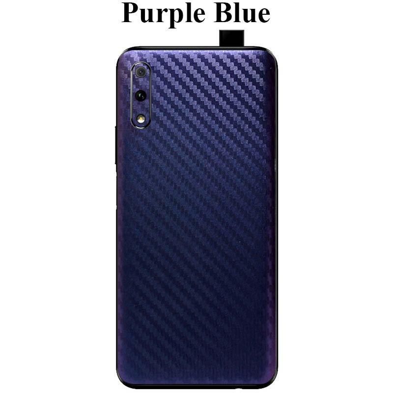 For Huawei Honor 9X Pro 8X 3D Gradient Carbon Fiber Back Cover Film ...