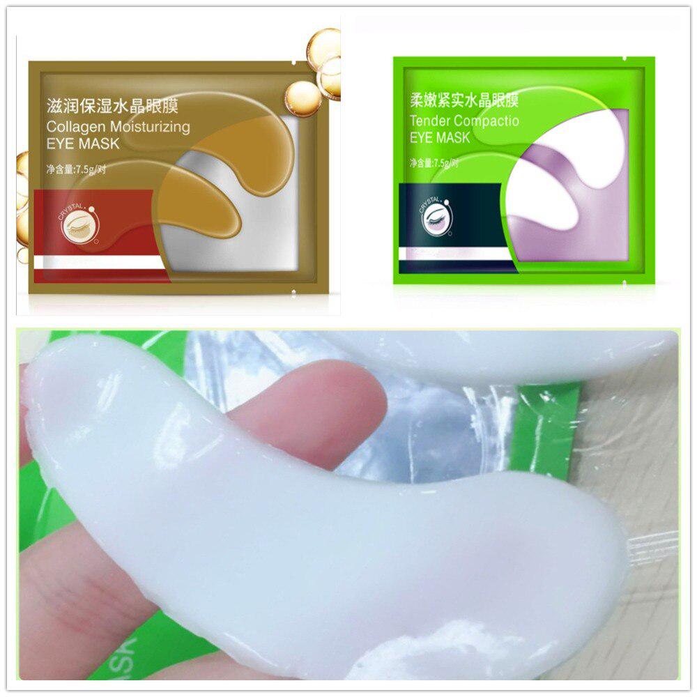 Buy Anti-Aging Crystal Collagen Eye Mask with Women's Patch Mung Bean ...