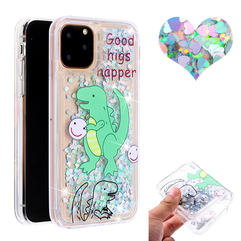 Cartoon Liquid Glittering Sand Phone Case for Iphone 11 11Pro 11ProMax ...