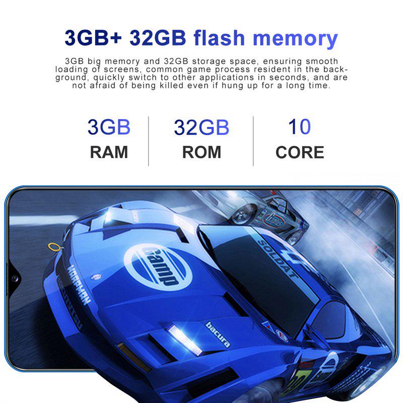 Buy Smart Phone S30U+ 6.5inch 3G RAM 32G ROM Free Gift Dual SIM 2020NEW ...