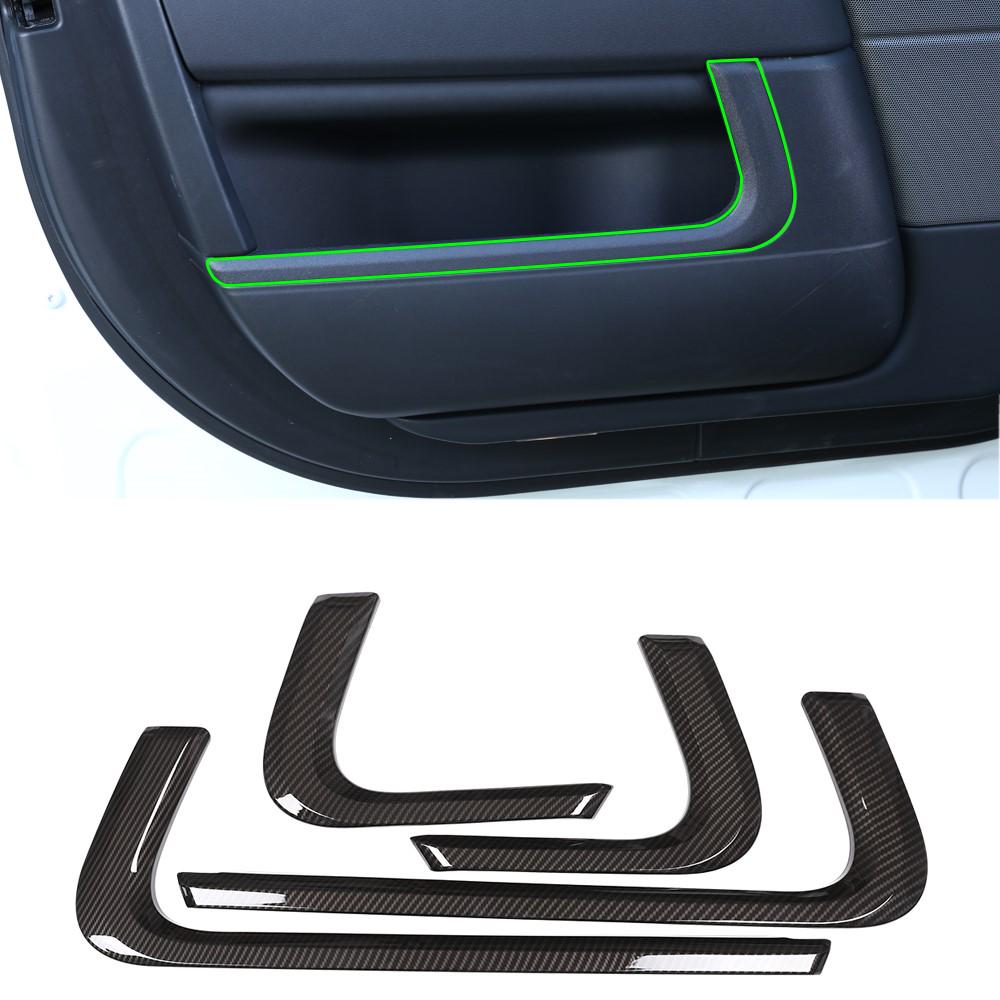 Satın alın carbon fiber Interior Door Decoration Strips Trim for Land ...