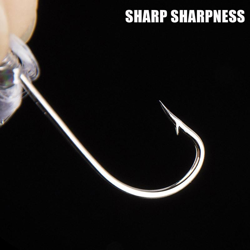 Buy Idealhere 5Pcs Mackerel Feathers Bass Cod Rigs Sea Boat Luminous ...