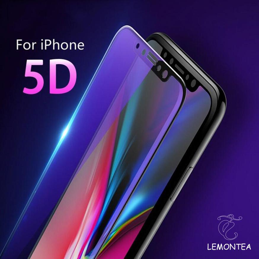 Buy Anti-Fingerprint 0.33mm Thick Curved Full Cover 5D Tempered Glass ...