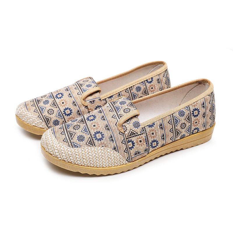 Buy Old Beijing Cloth Shoes Women's Shoes Non-slip Soft-soled Mother ...
