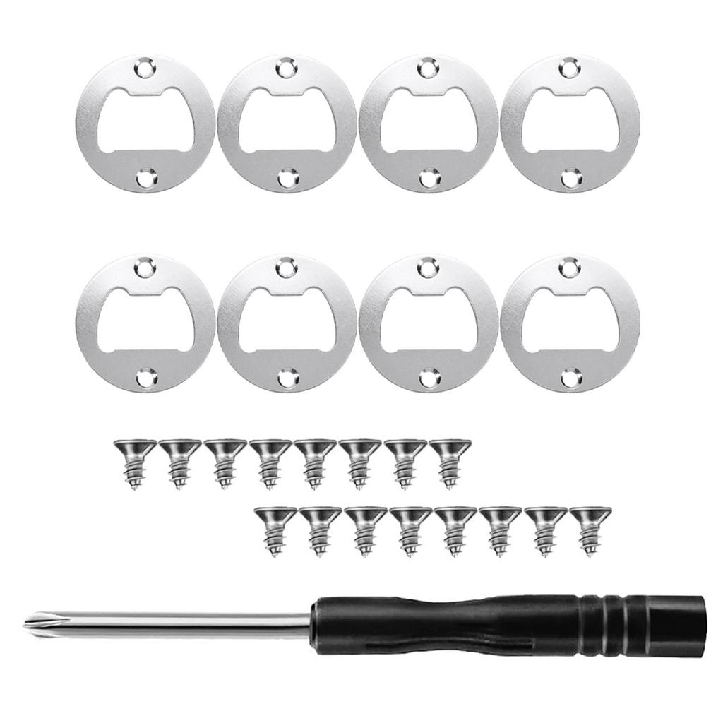 Cheap Bottle Opener Inserts Kit-Stainless Steel Round Hardware Kit|Wall ...