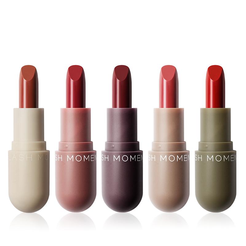 5pcs / Lot Sexy Red Lipstick Set Mini Capsule Matte Lip Stick ...