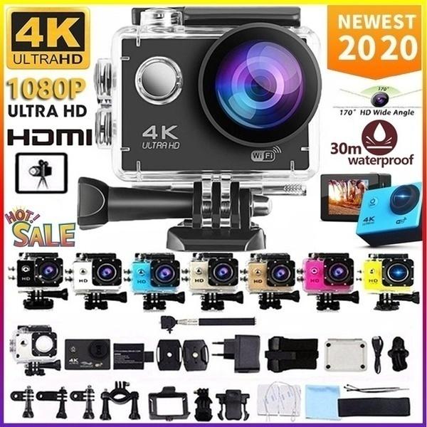 Buy Hot Sale 4K Outdoor Sports Action Camera 1080P WIFI 50m Waterproof ...