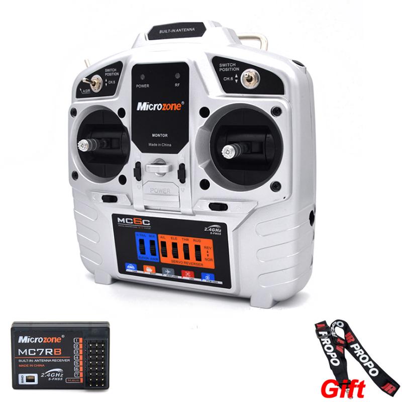 Buy MicroZone MC6C Model Aircraft Remote Control With 2.4G Receiver ...