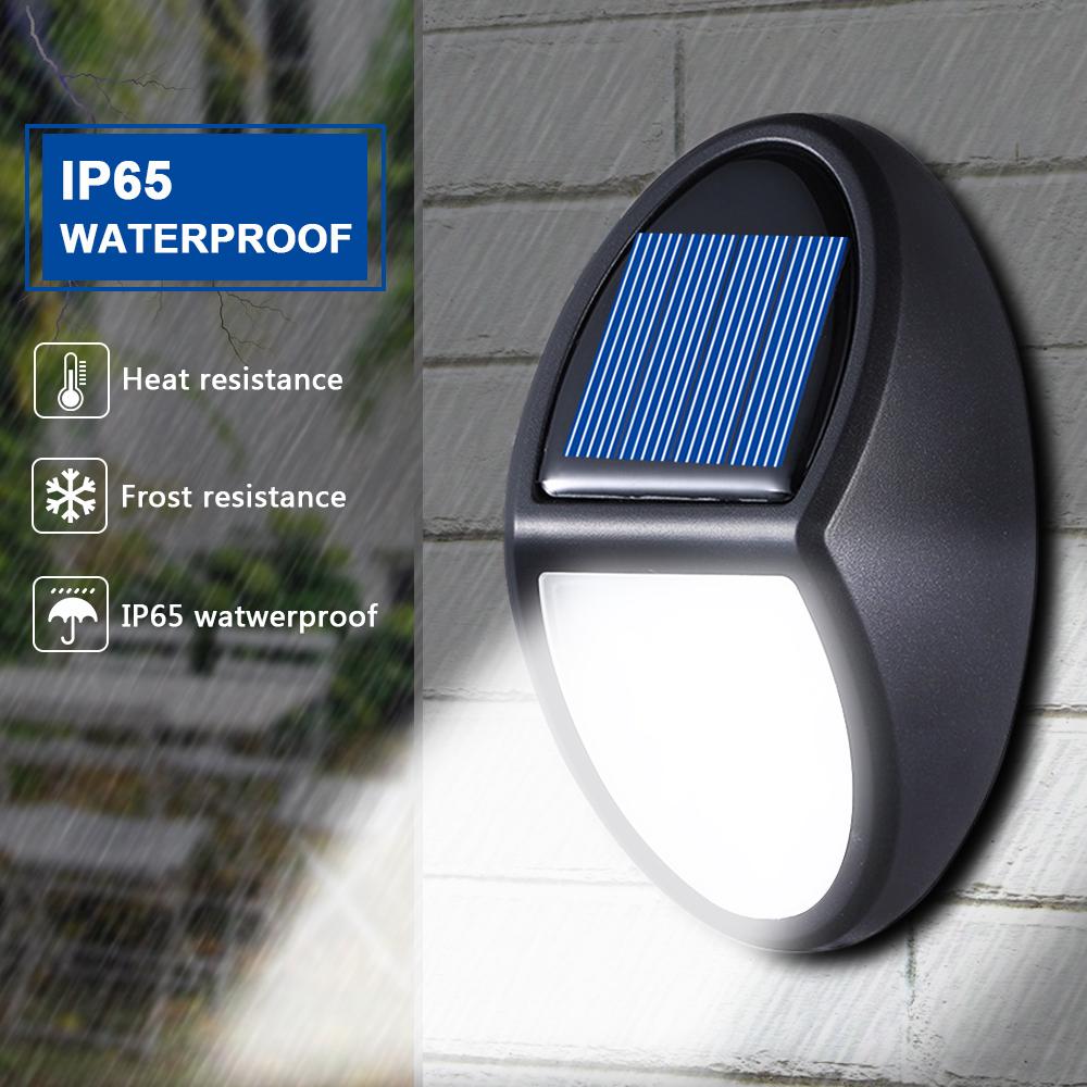Buy 10LED 600LM Waterproof Solar Sensor Light Wireless Outdoor Garden ...