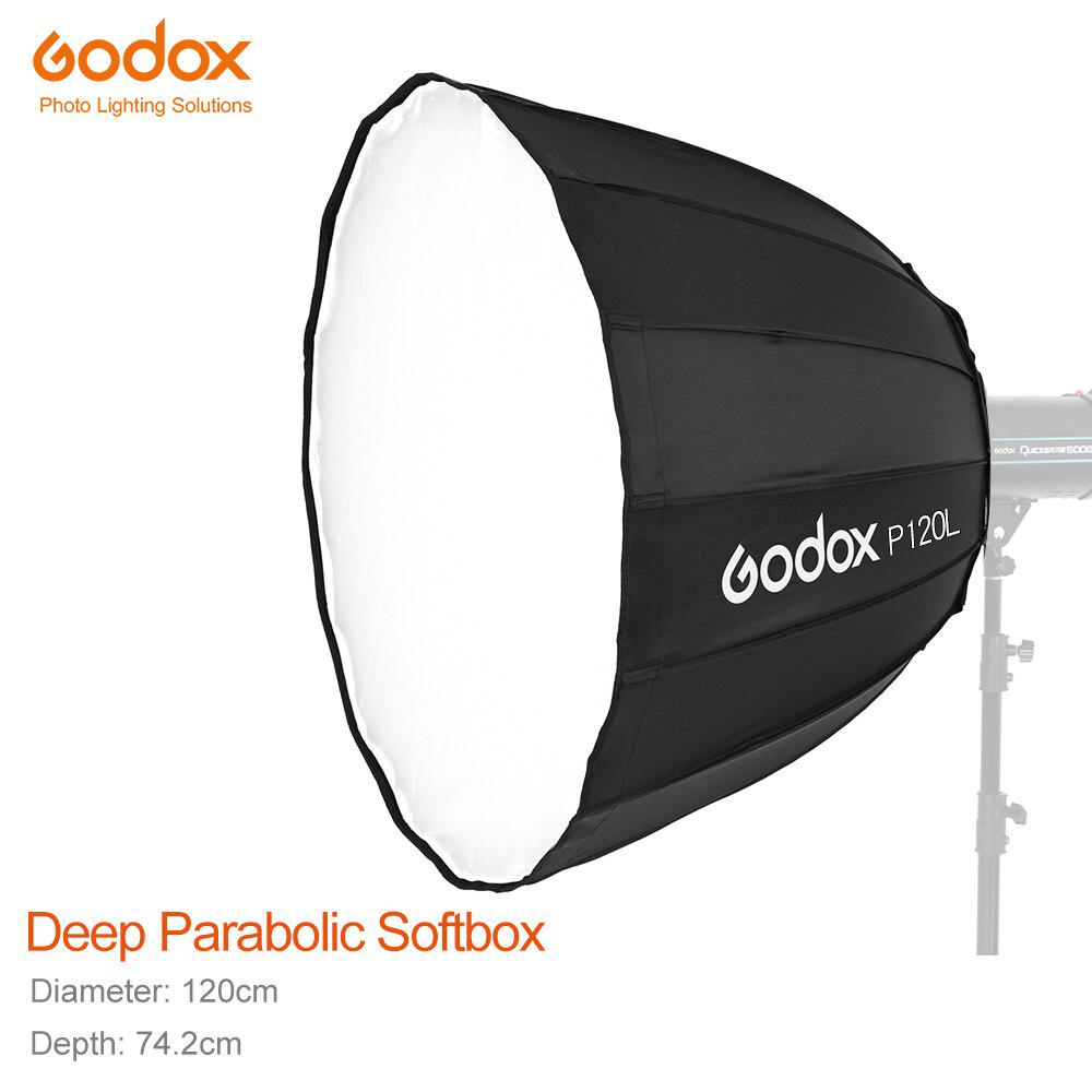 Buy Godox P120L 120CM Deep Parabolic Bowens Mount Softbox for Studio ...