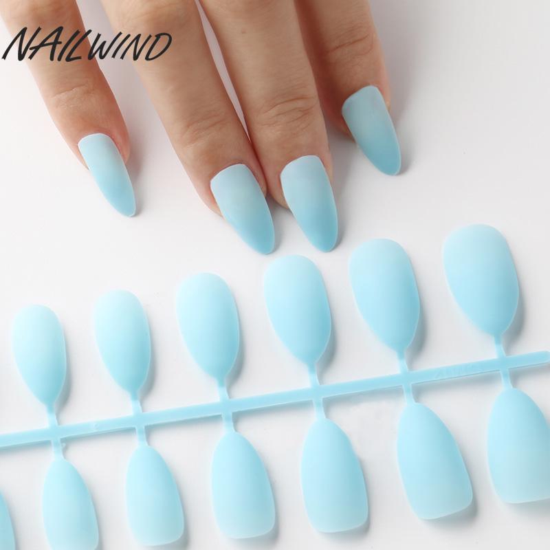Buy NAILWIND Matte Removable False Nails False Nails Tips For Extension ...