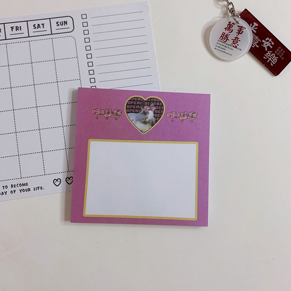 Buy Office Supply Stationery Retro Style for Student 50 Pages Memo Pad ...