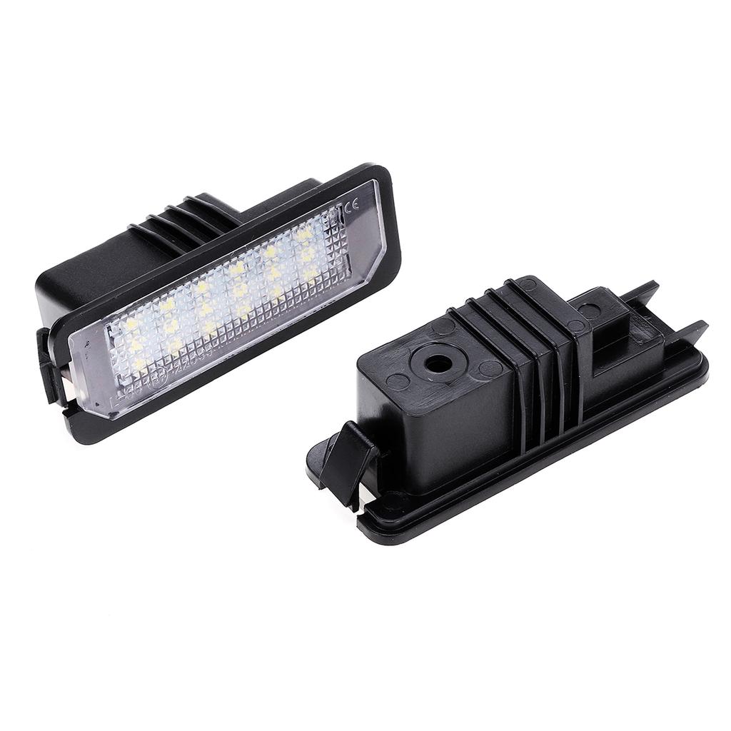 Buy 12V LED Number License Plate Light Lamp For VW Golf 4 5 6 Passat B6 ...