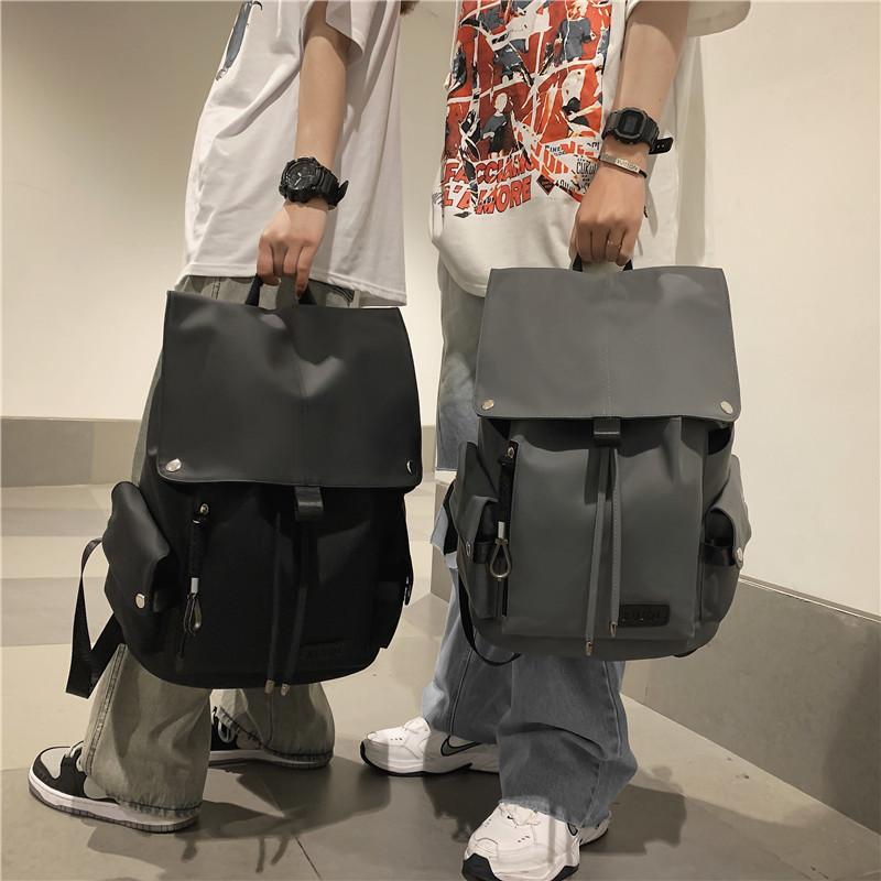Cheap Backpack Male Japanese Ins Men's Trendy Brand Large-capacity ...