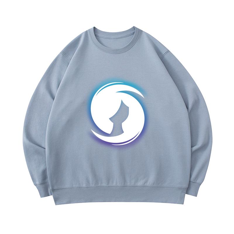 Buy Men's 300 GSM 100% Cotton Sweatshirt Bioticnova Simple Logo Tee ...