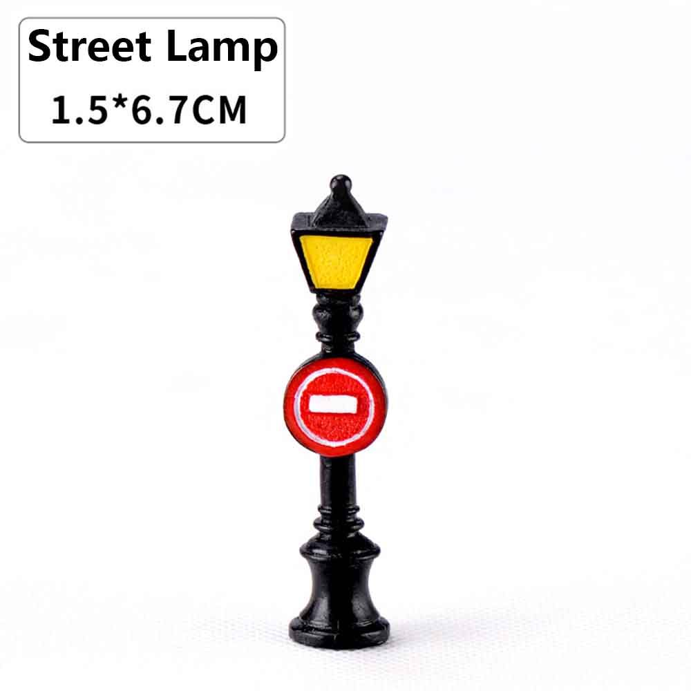Cheap Light Resin Craft Ornaments Fairy Garden Miniature Signpost Micro ...