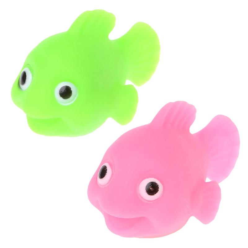 Buy 3D Goldfish LED Light Kids Toys Water Sensor Induction Bathing ...