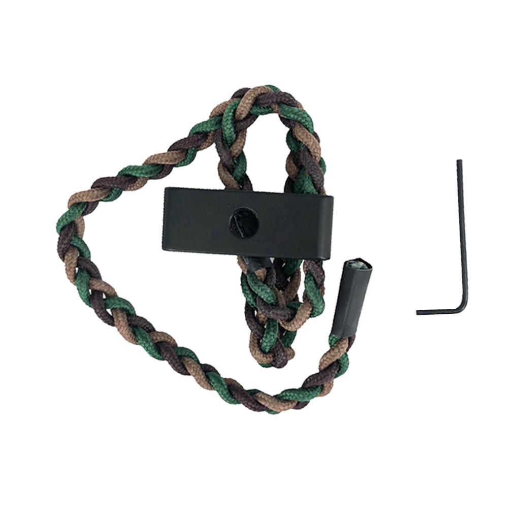 Hunting Shooting Archery Compound Bow Braided Wrist Sling Strap Rope ...