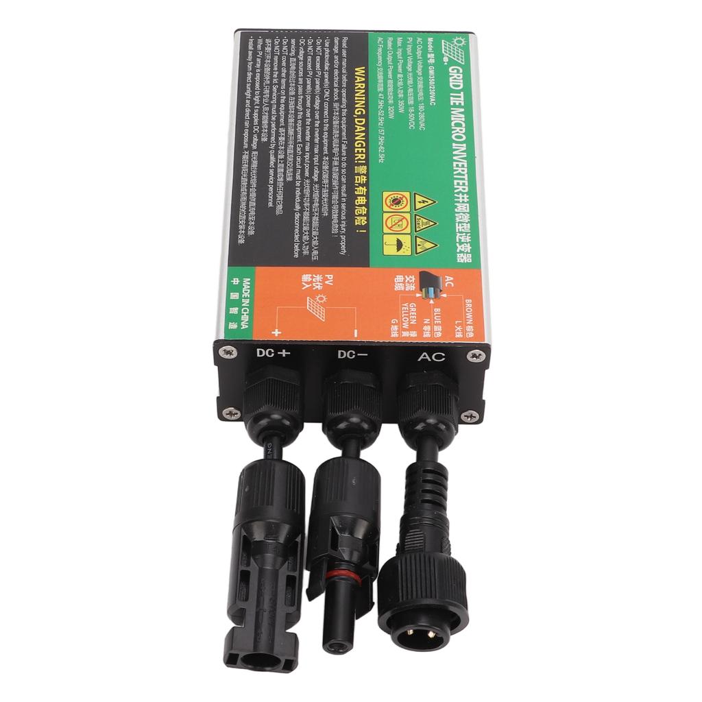 Buy Solar Micro Inverter 350W 230V MPPT Grid Connected IP55 Sine Waving ...