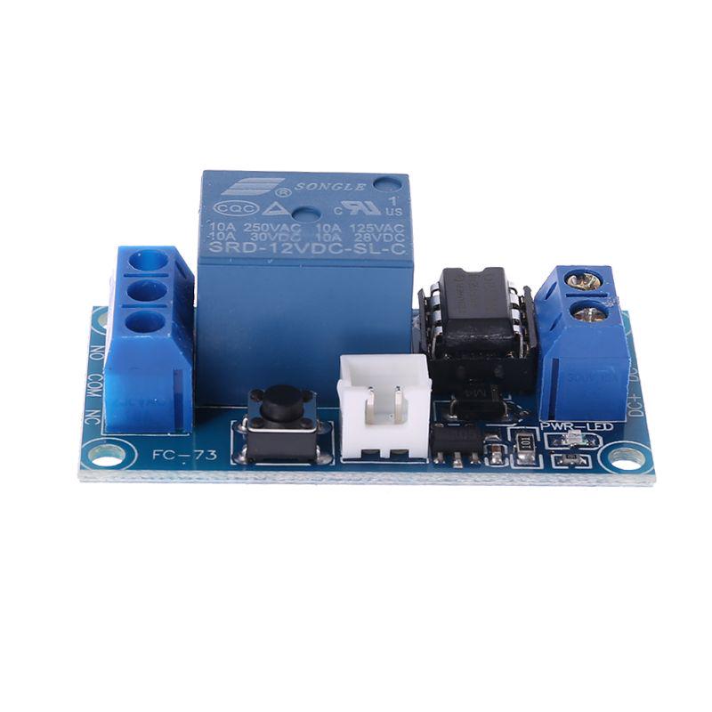 Buy 1 Channel 12V Latching Relay Module with Touch Bistable Switch MCU Control 1pc at affordable ...