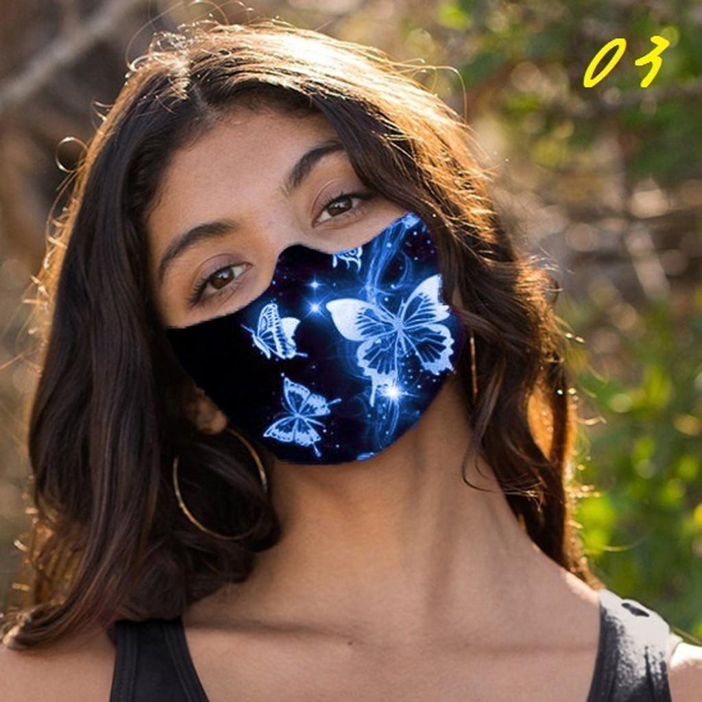 Buy 5pc Mouth Masks for Dust' Protection Anti-Face Mask Washable ...