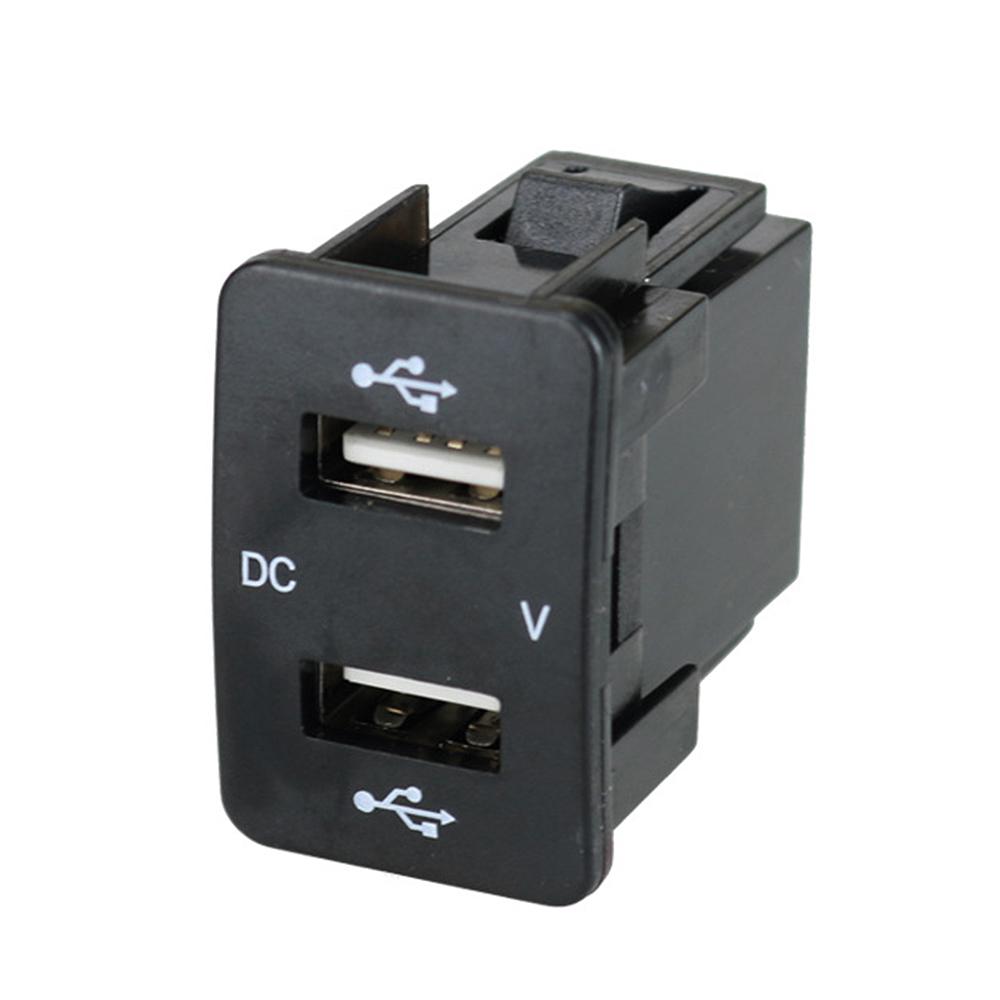 Buy Auto Toyota Dual USB Car Charger Fast Charging 2 USB Port Auto ...