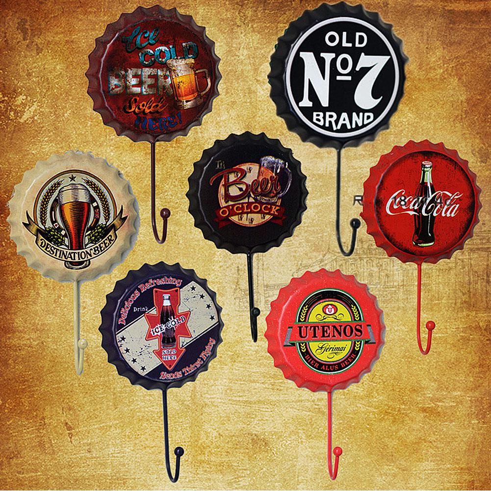 Cheap Creative Retro Metal Beer Bottle Fahion Bar Pub Clue | Joom
