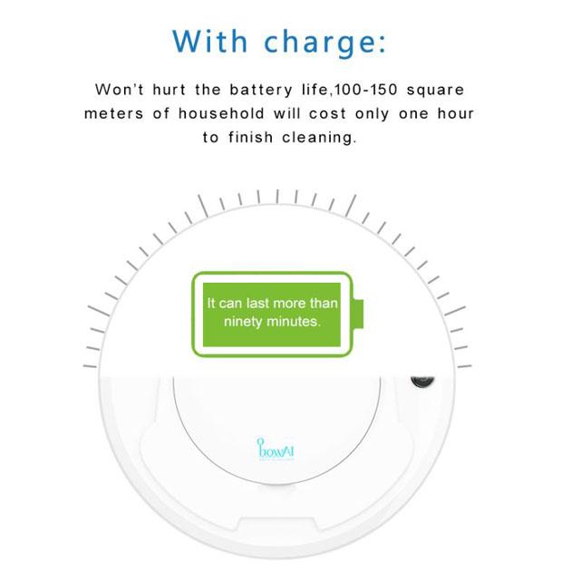 Buy Automatic Robot 3-In-1 Smart Wireless Sweeping Vacuum Cleaner Dry ...