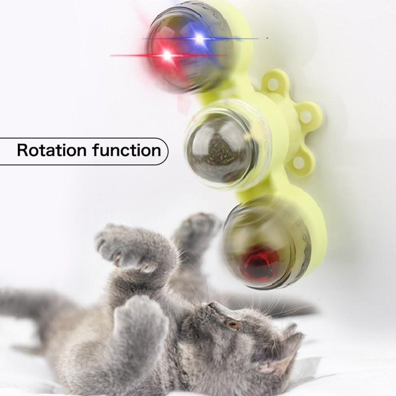 Cheap Windmill Cat Toy Turntable Teasing Interactive Cat Toys ...