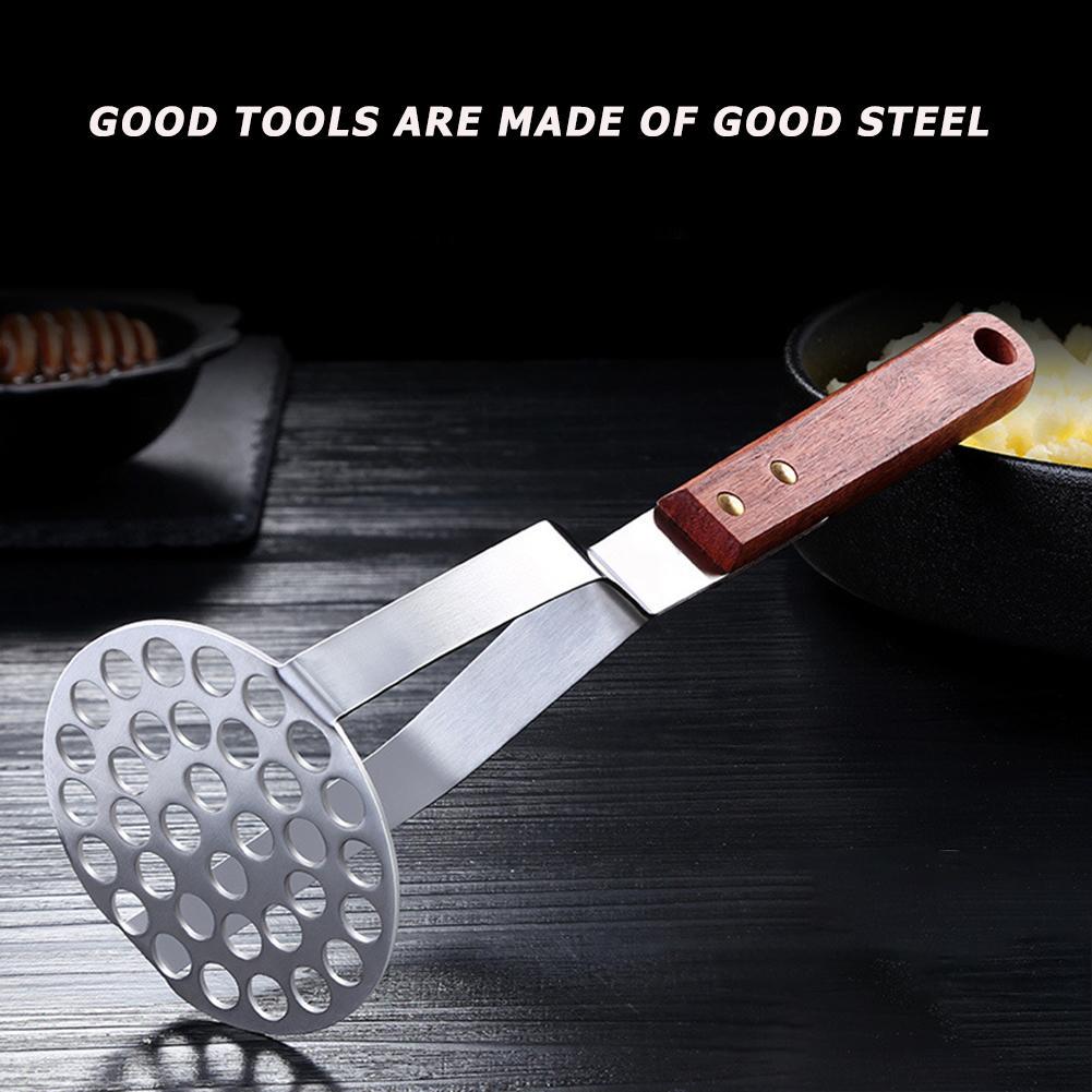 Buy Stainless Steel Potatoes Masher Pusher Fruit Vegetable Tools Press ...