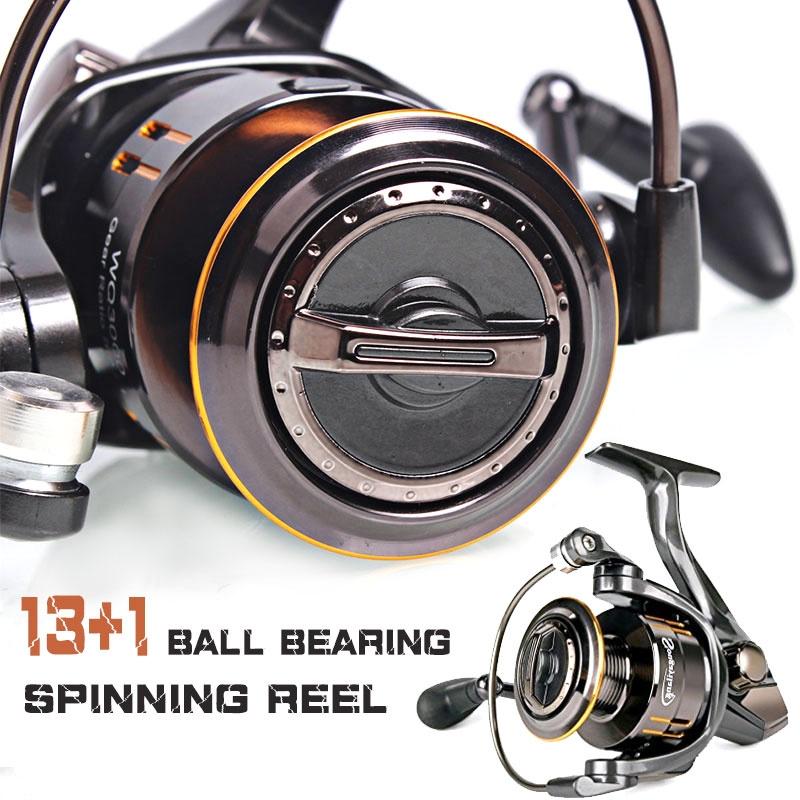 Spinning Reels Metal Spool Super Smooth High Speed Fishing Reel ...