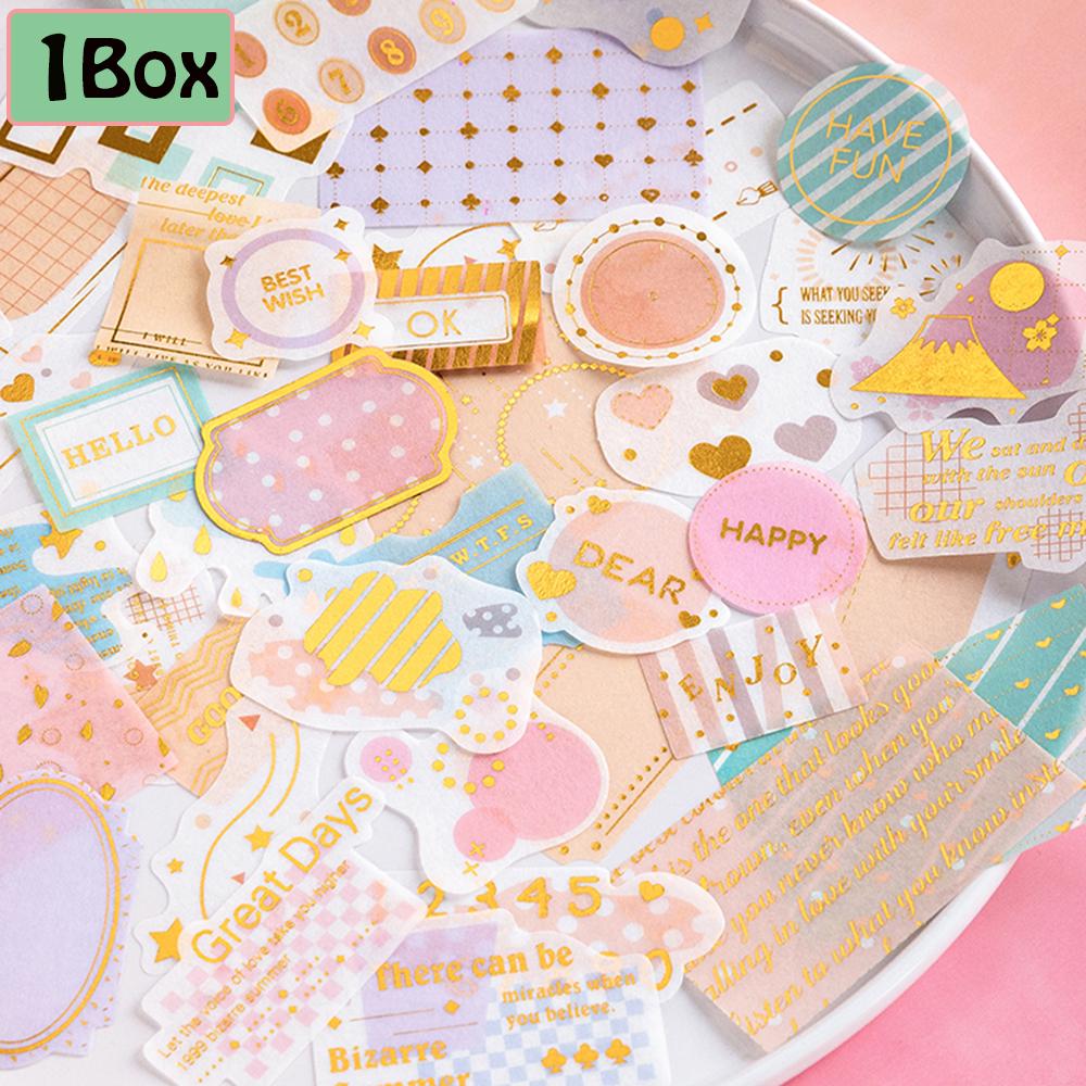 Buy Crafts Diary Label Decorative Scrapbooking Paper Sticker Macarons ...