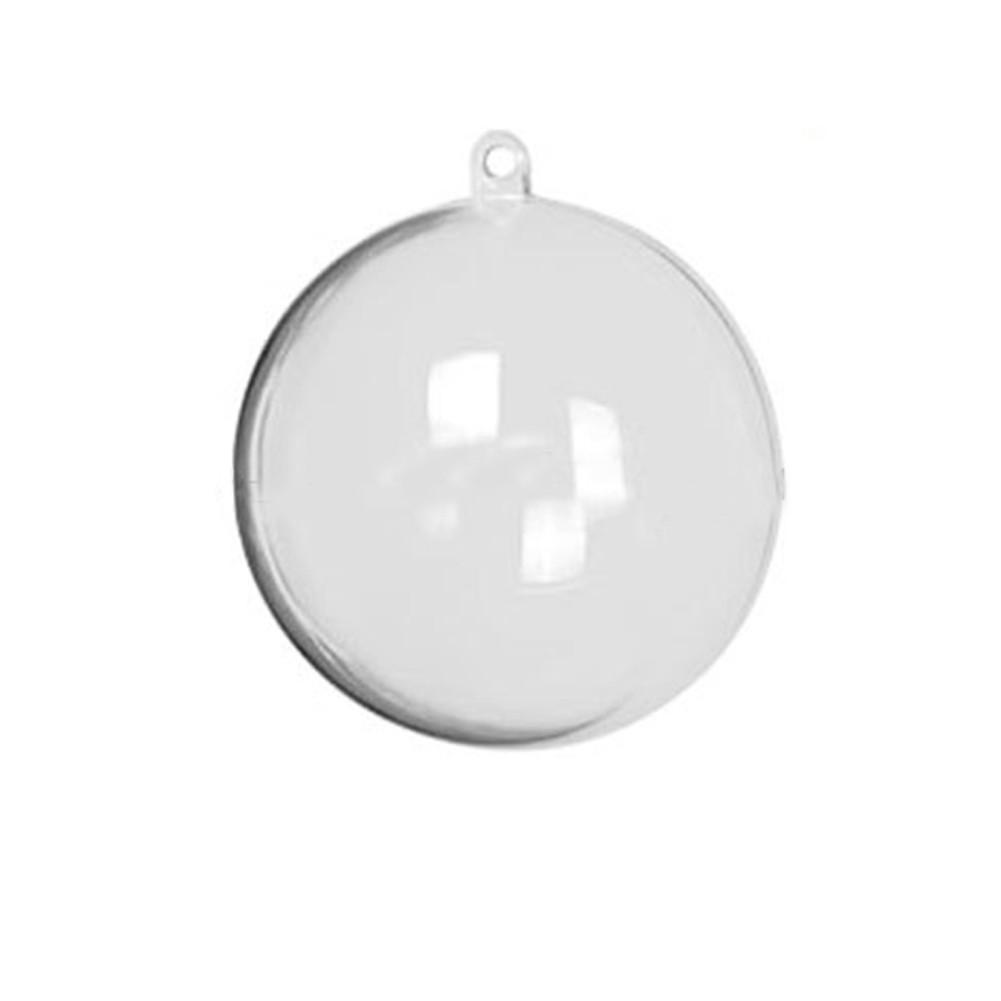 Buy Transparent Plastic Fillable Decorative Ball - 5 Separate 50mm ...