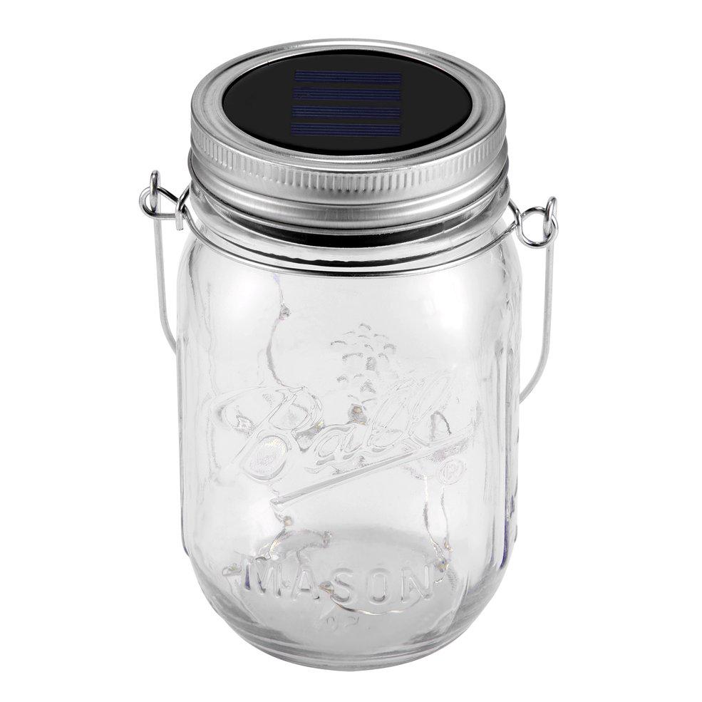 Buy 10 LEDs Mason Jar Lids Solar String Lights Waterproof for Party ...