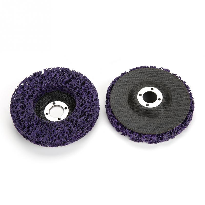 Buy 5Pcs 100mm Poly Strip Wheel Disc Paint Rust Removal Tool for Angel ...