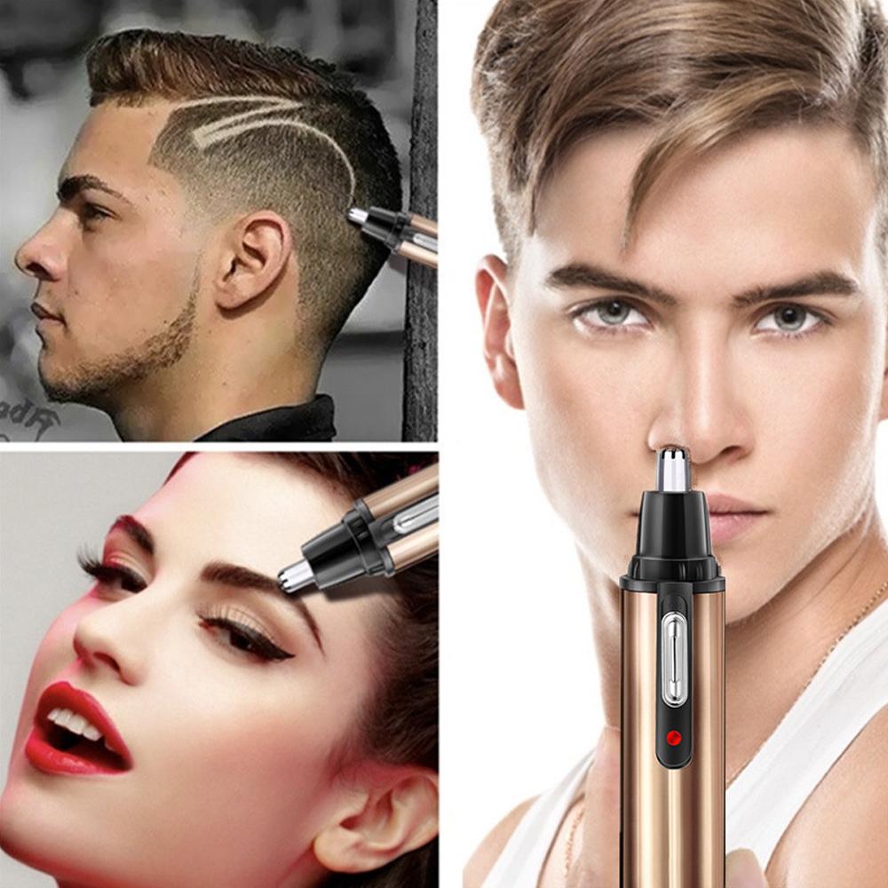 Buy PDTO Electric Nose Ear Hair Trimmer USB Rechargeable for Men Women ...