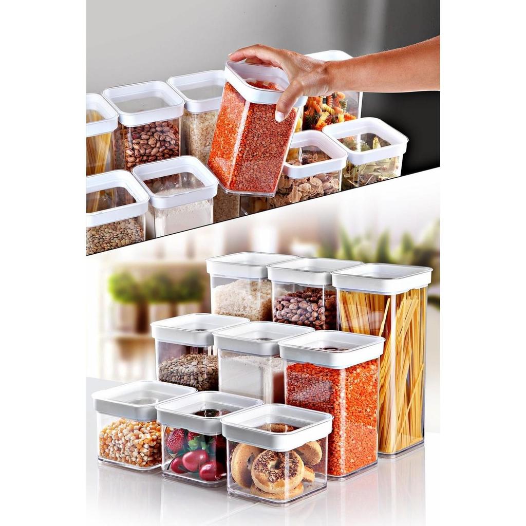 Buy 9 Pcs. Luxury Storage Container with Vacuum Lid at affordable ...