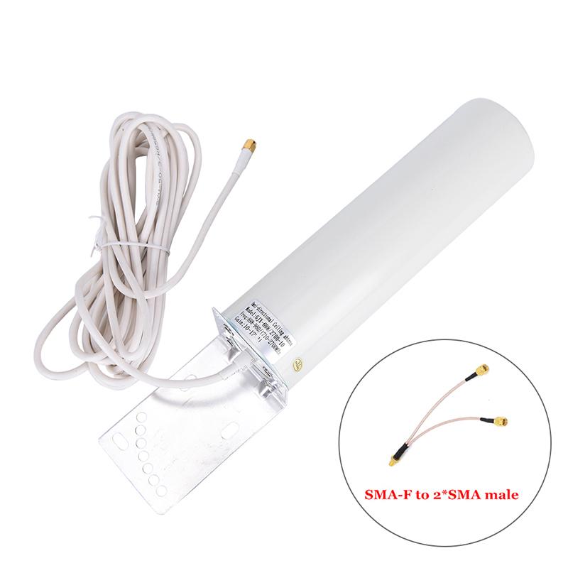 Buy SMA-M Outdoor Antenna LTE 3G 4G External Antenna With 5M CRC9 / TS9 ...