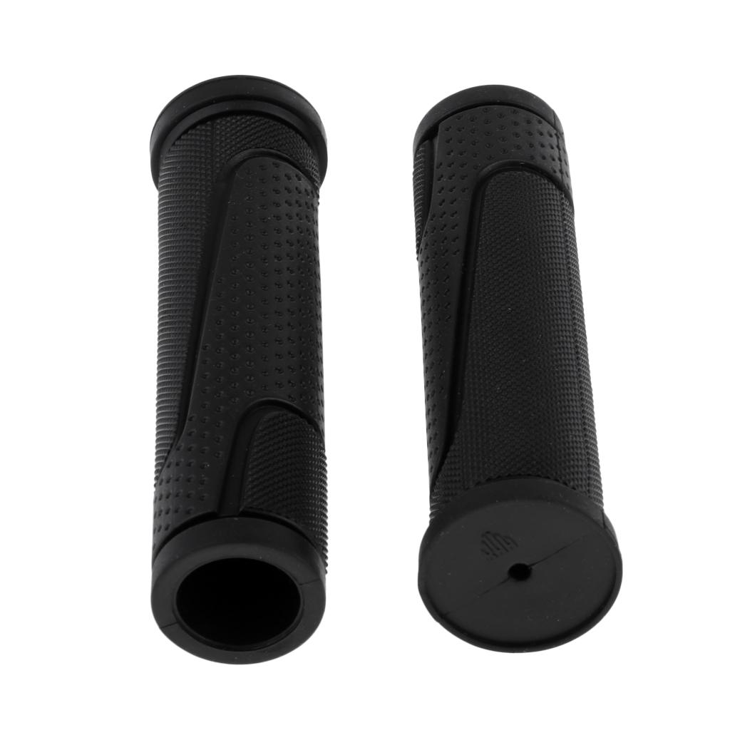 1 Pair Bike Rubber Horns Bicycle Handlebar Handle Bar Grip Cover ...
