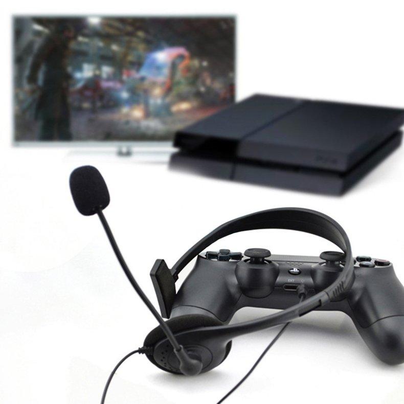 Buy For Ps4 Headset Single-Sided Headset Wired 3.5 With Wheat Headset ...